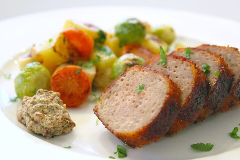 Boomstammetjes met wintergroenten