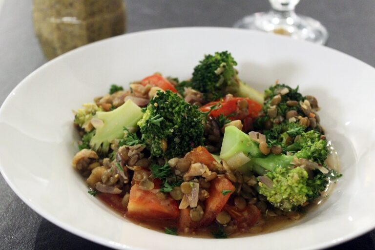 Linzenstoofpotje met mosterd (Colruyt)