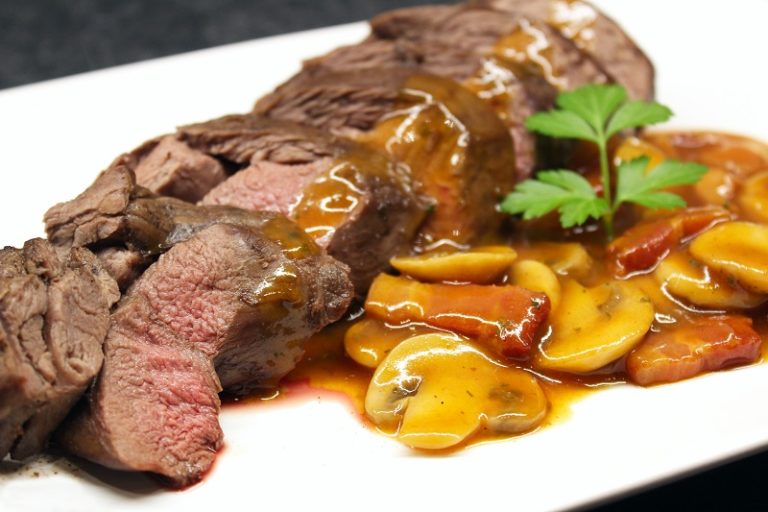 Reefilet met jagersaus