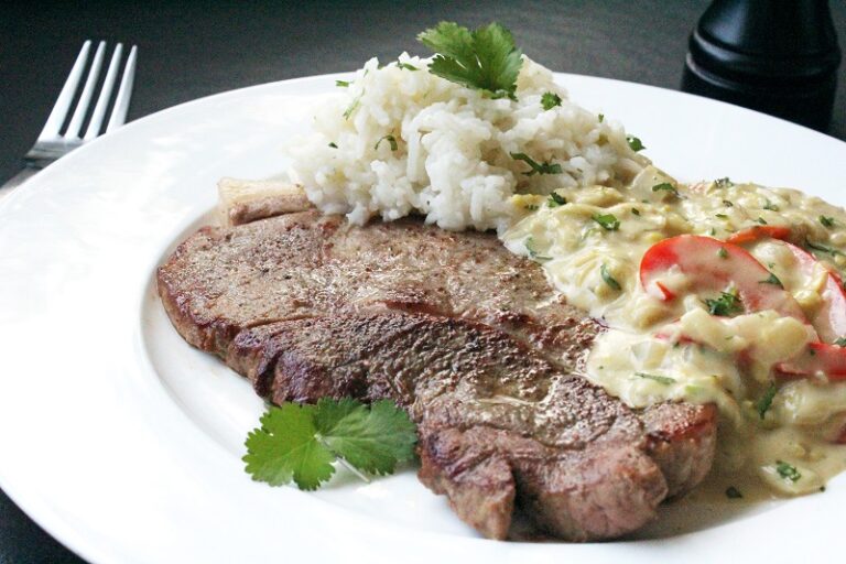 Spiering met rijst en oosterse groenten (Colruyt)