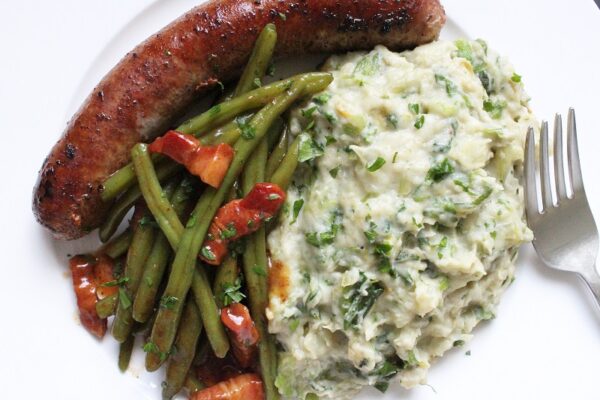 Stoemp van andijvie met boerenworst (Sofie Dumont)