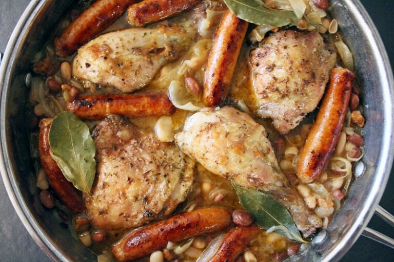 Stoofpotje met kip en merguez (Jamie Oliver)